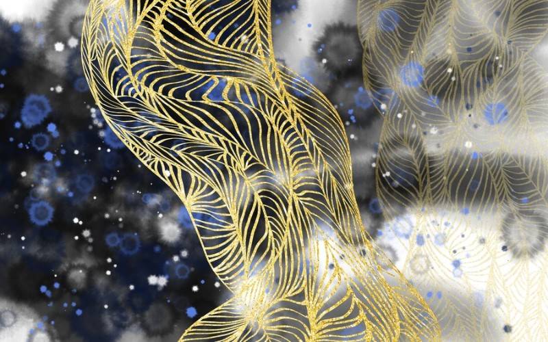 3D Фотообои Design Studio 3D «Сверкающая паутина» AM-019 песок - купить за 1135 руб. в Москве в ...