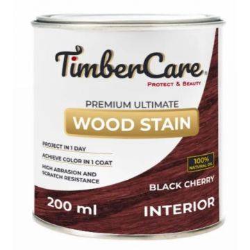 Тонирующее масло TimberCare Wood Stain Черешня 0.2 л: фиолетовое, для ...
