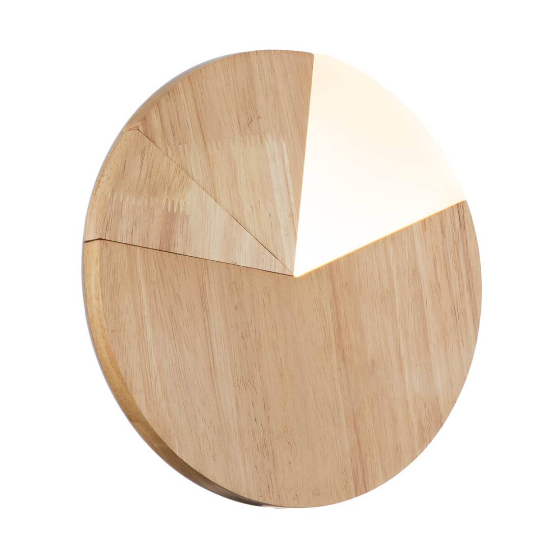 Светильник Indigo Trave 10019/A/1W Wooden V000025L, LED, 3000K, дерево