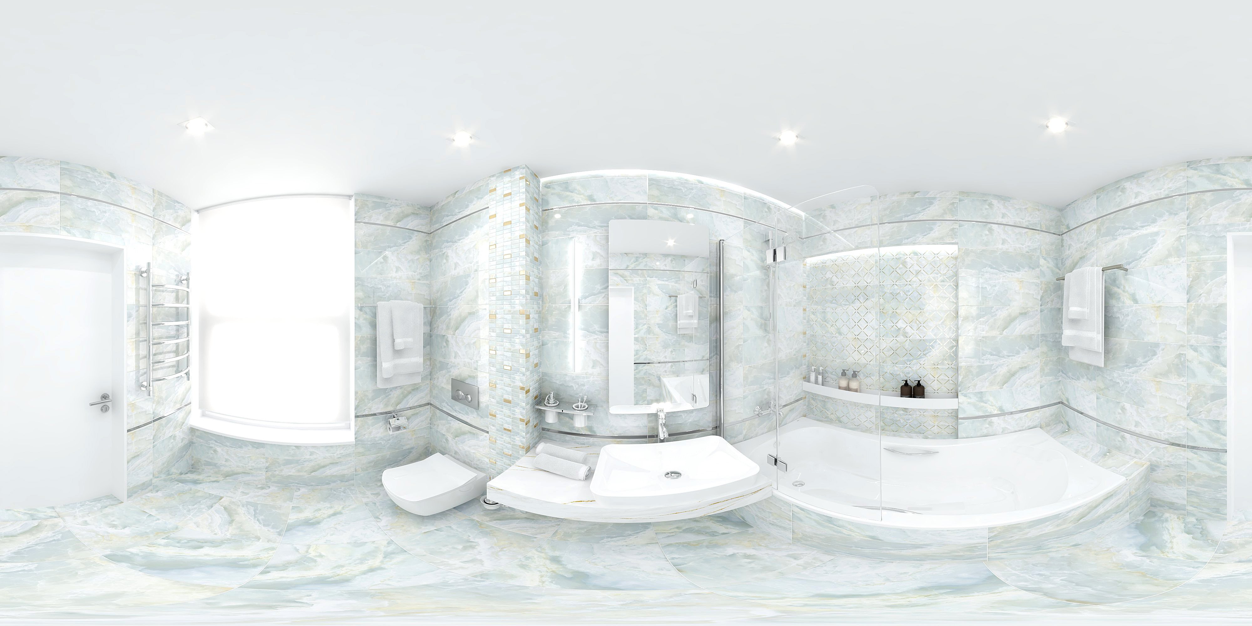 Дизайн-проект из плитки и керамогранита Laparet Eden - интернет-магазин Отделкино City