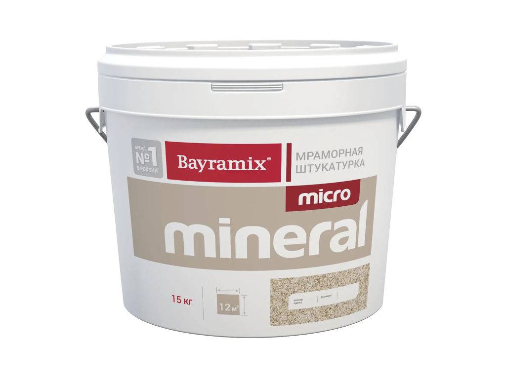 Декоративная штукатурка Bayramix Micro Mineral 680 15кг - купить за ...