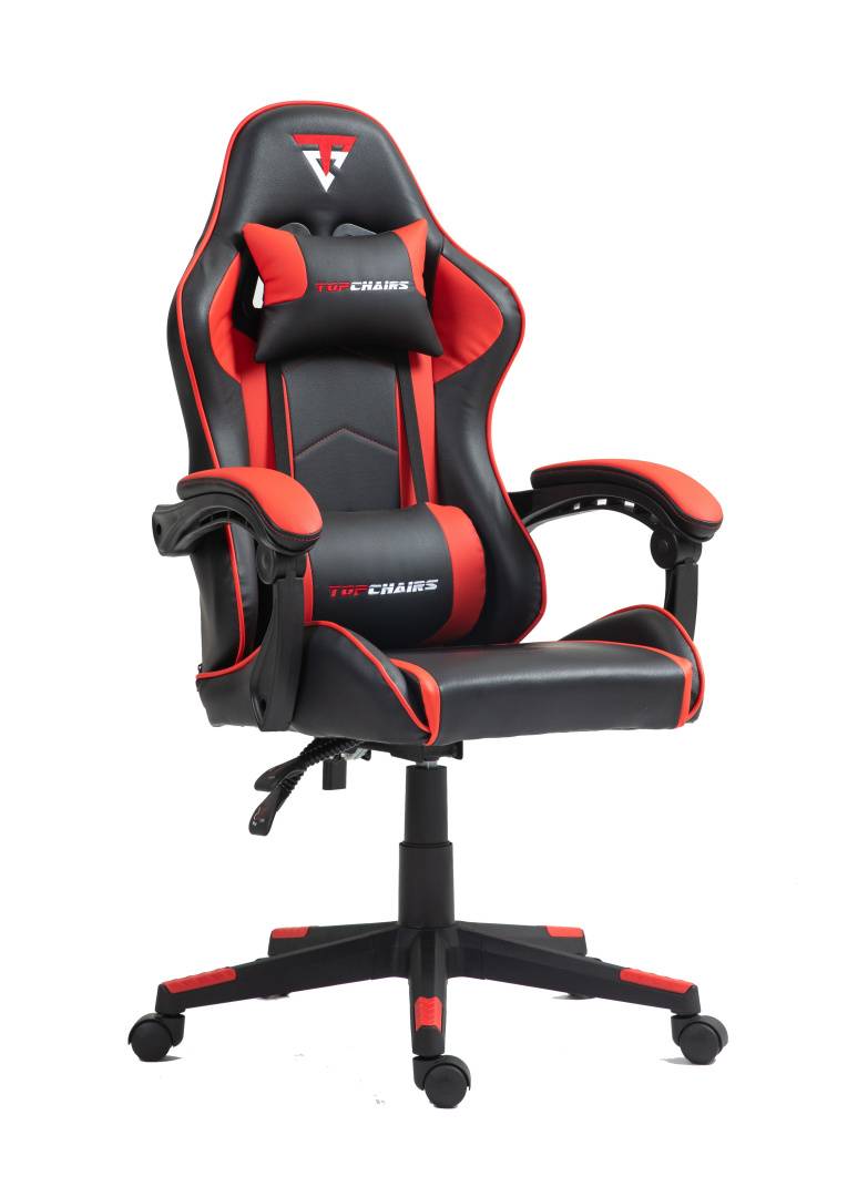 Кресло компьютерное Stool Group Topchairs Shadow GF-8079 black+red черно-красный - купить за ...