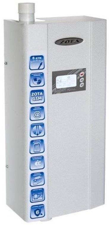 Электрический котёл отопления одноконтурный настенный ZOTA 6 Smart - купить за 51953 руб. в ...