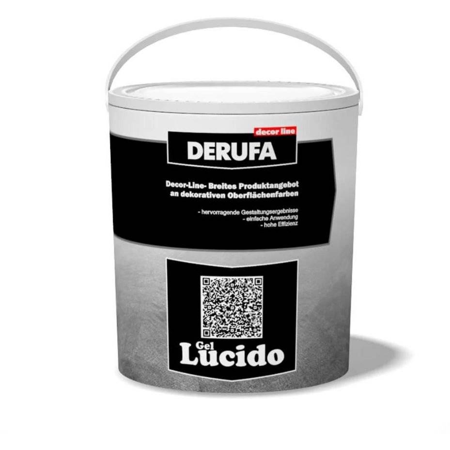 Воск Derufa Gel Lucido декоративный 1 кг для защиты фасадов