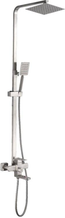 Душевая стойка Haiba HB24803 сталь - купить за 13327 руб. в Москве в интернет-магазине Отделкино ...